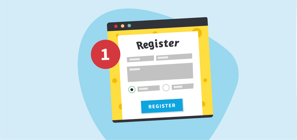 How to set up an online event registration flow