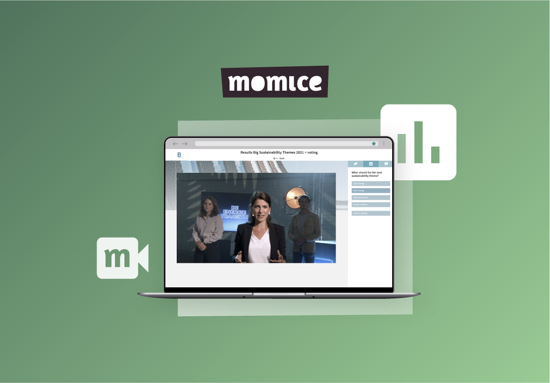 Organise live events with Momice
